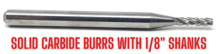 Carbide Burr Die Grinder Bits Made in USA - Fast Shipping